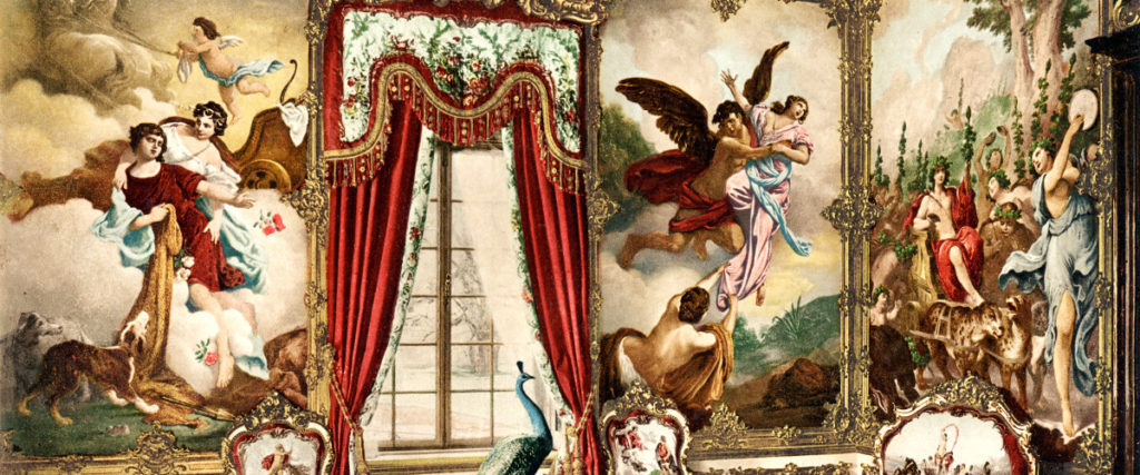 Немски сайт за гоблени, Puppets и DMC, по лиценз на Viller